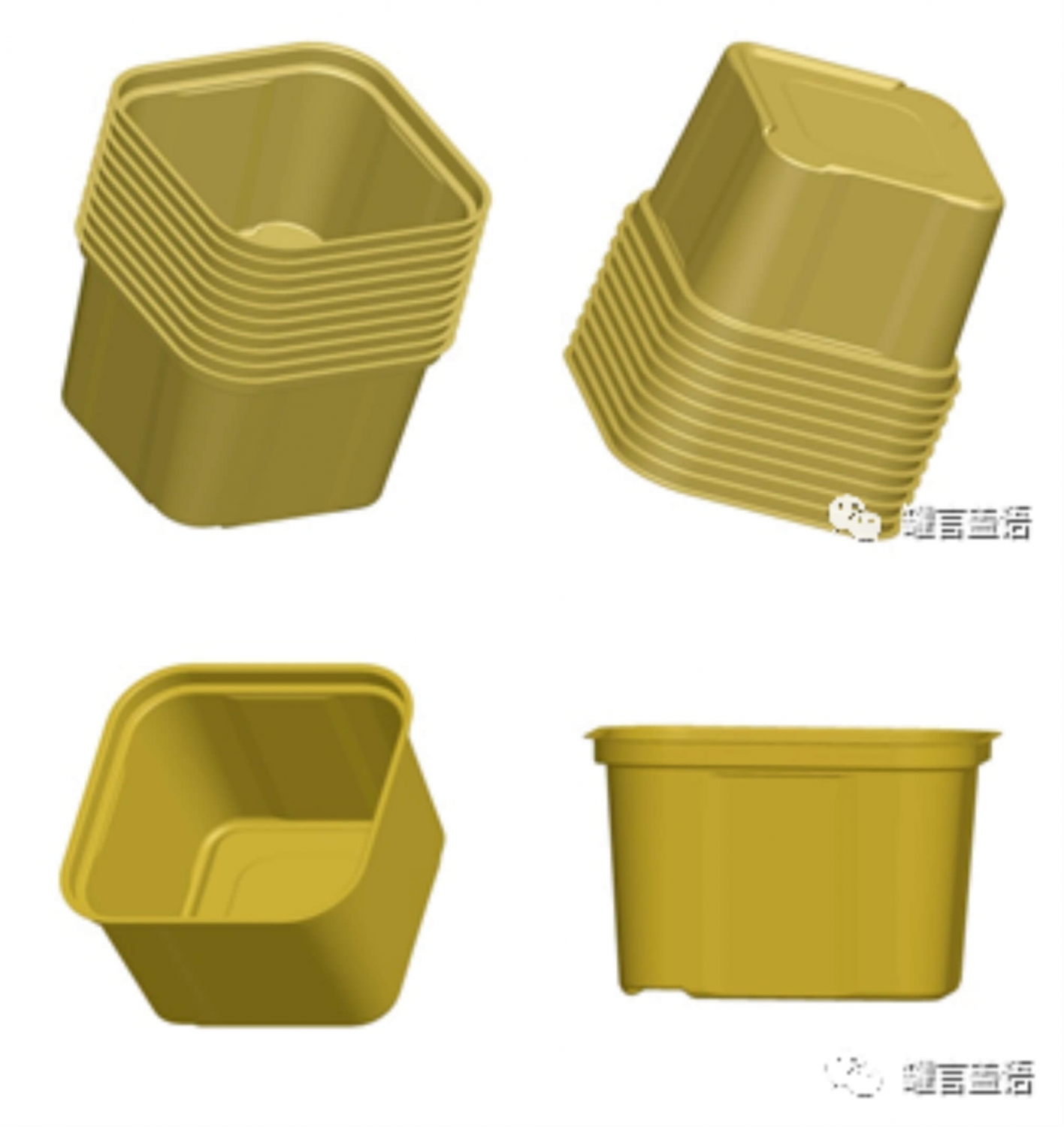 Aluminum Conical Neck Expanding Square Two-piece Can Realizes the ...